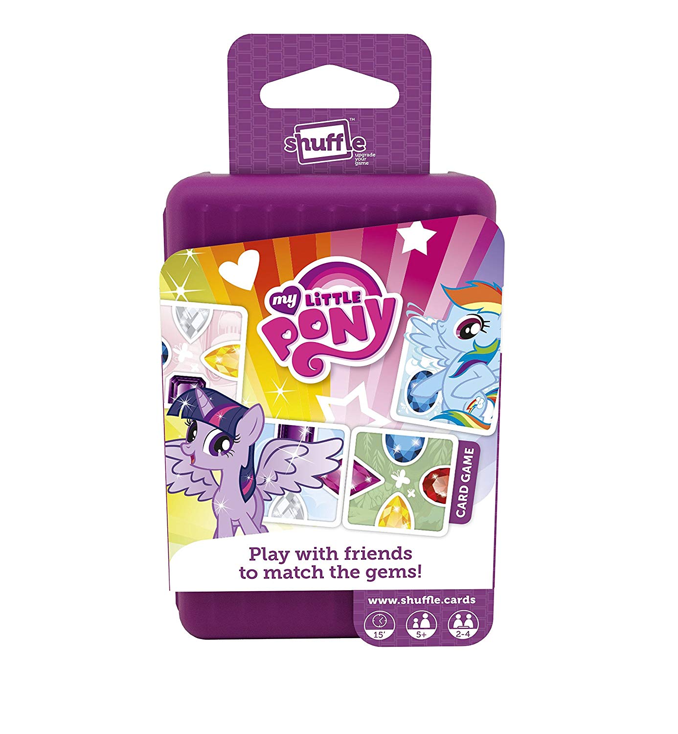 Shuffle 100209004 Little_Pony Card Game, Multi-Colour – TopToy