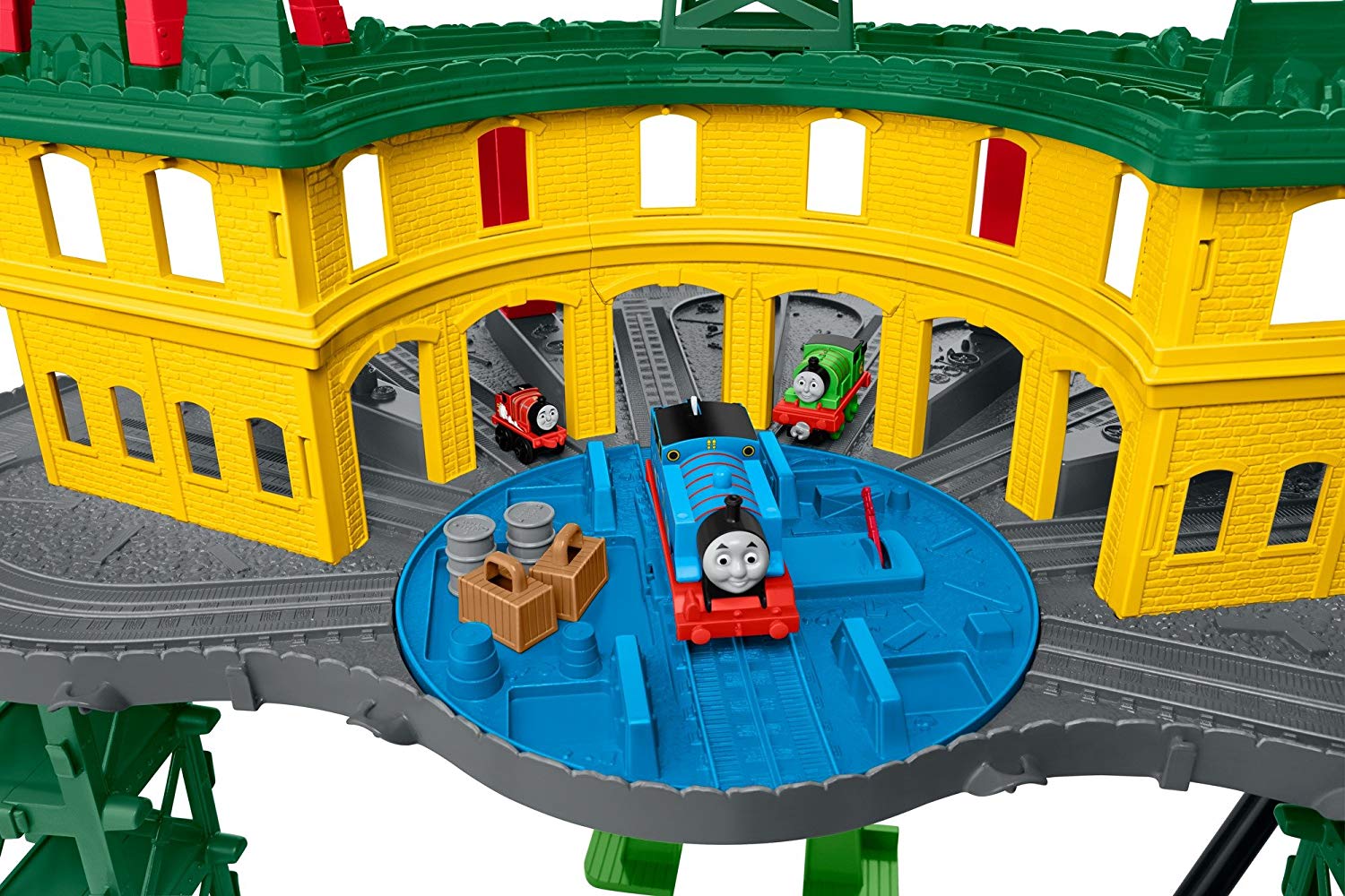 Thomas Friends FGR22 Super Station Thomas The Tank Engine Toy Train