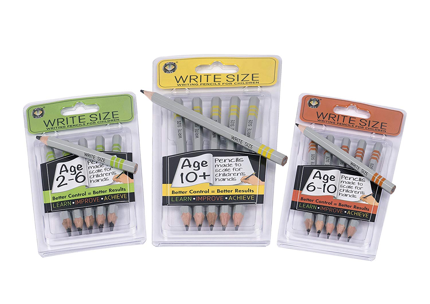 Write Size 2-6 Writing Pencil for Children – Green – TopToy