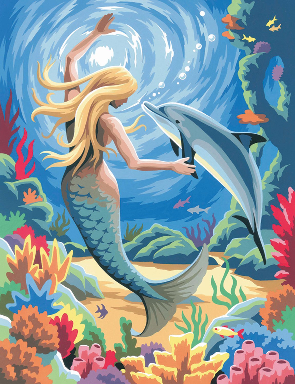 KSG – Masterpiece Junior Paint by Number Mermaid – TopToy