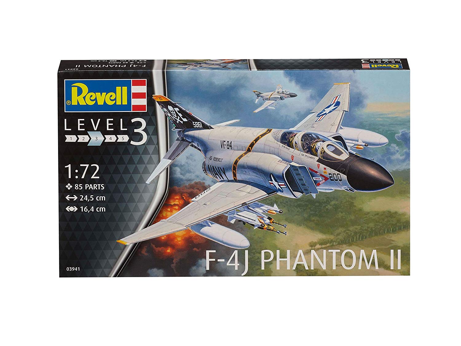 Revell 03941 F-4J Phantom II Model Kit – TopToy
