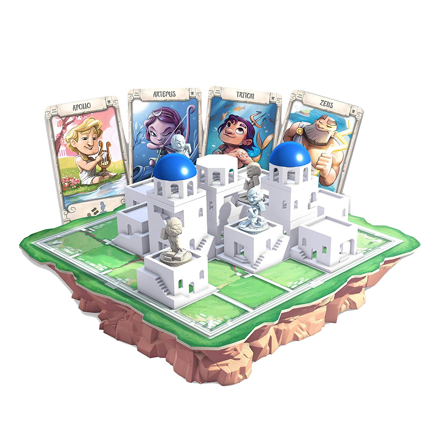 Spin Master Games Santorini – Strategy-Based Board Game – TopToy