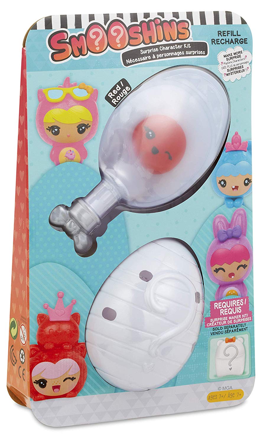 Smooshins Surprise Character Kit, Red – TopToy