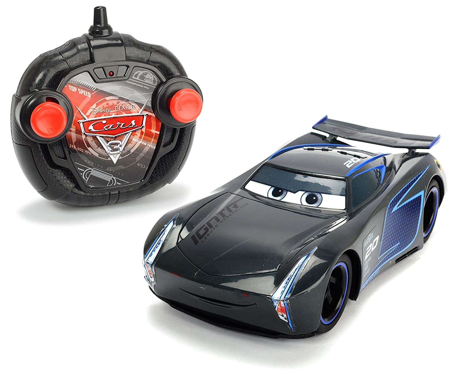 Smoby Radio Control Car with Jackson Storm Cars 3 Design | 2.4 GHz with ...