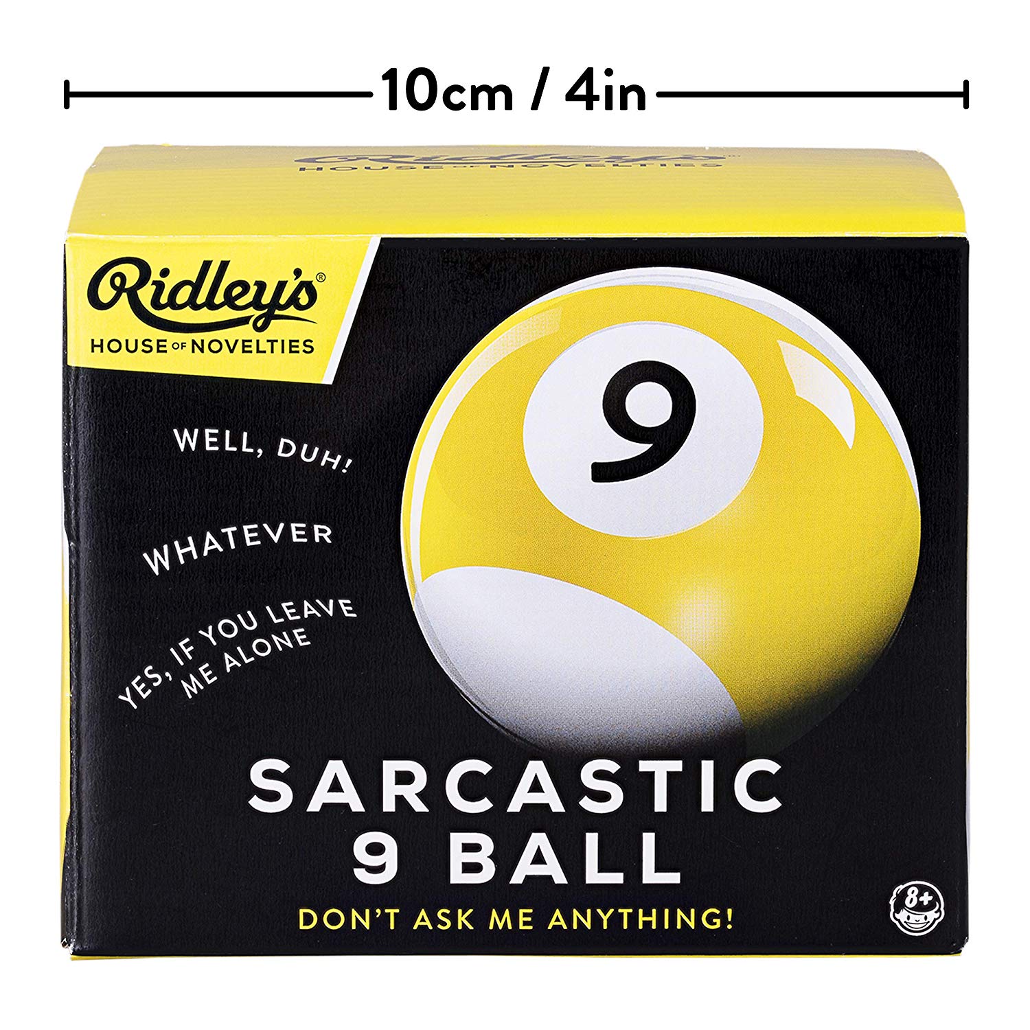 Ridley’s | Sarcastic 9 Ball | Novelty Toys | Perfect After Dinner ...