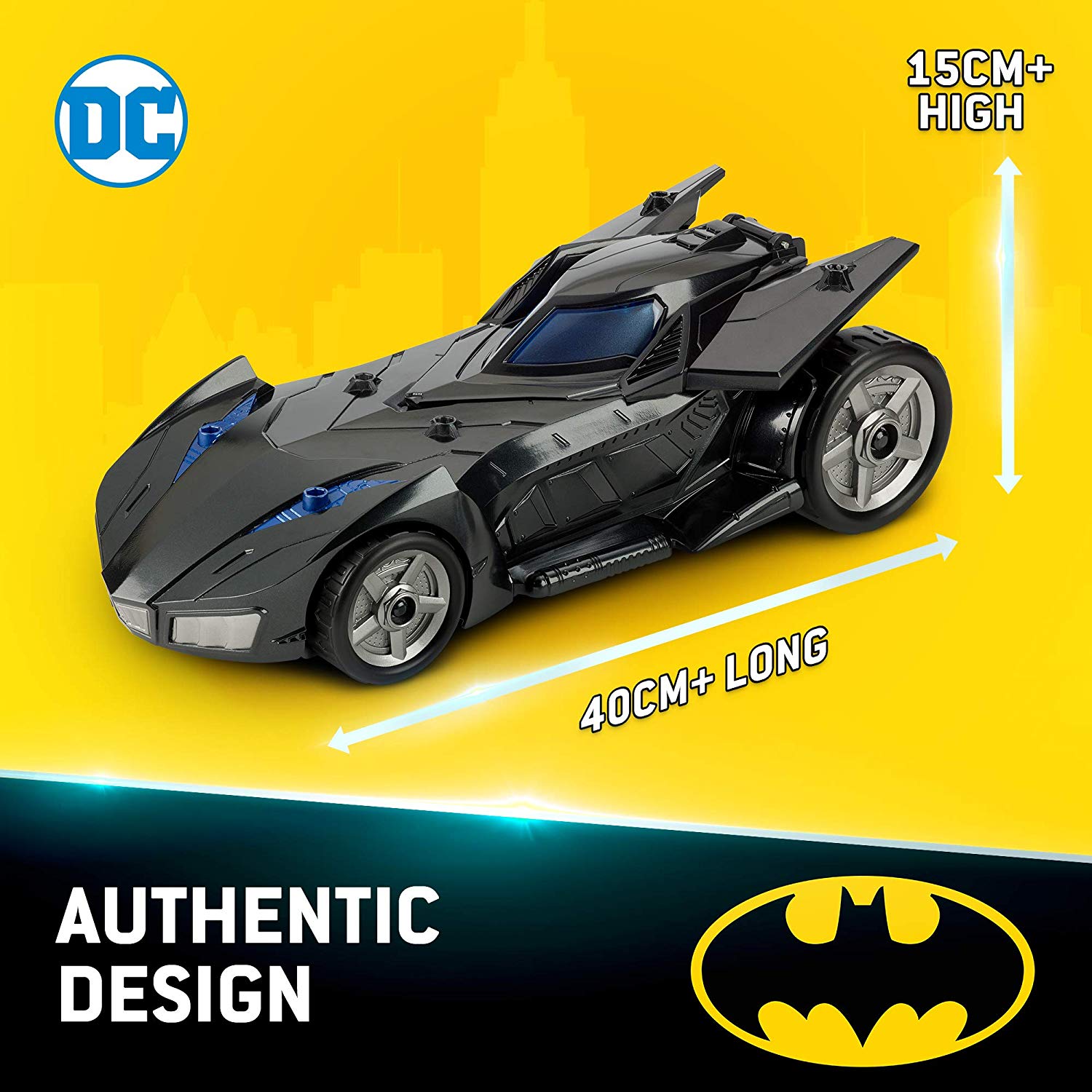 BATMAN FVM60 Missions Missile Launcher Batmobile Vehicle, Multi-Colour ...