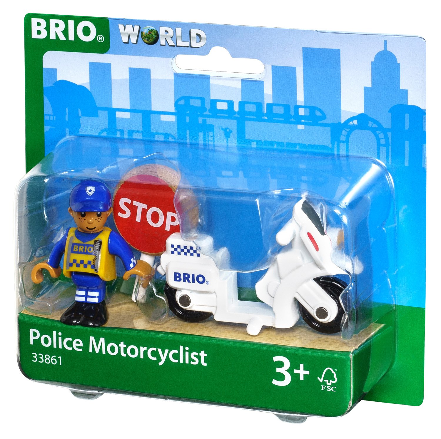 BRIO World – Police Motorcycle – TopToy