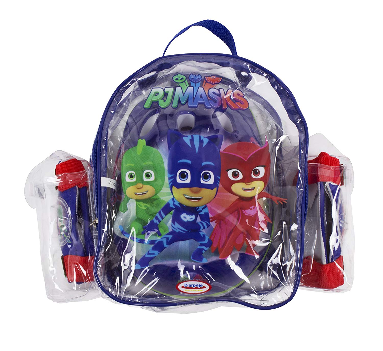 PJ Masks Children’s OPJM004 Kid’s Helmet/Knee/Elbow Pads and Bag ...
