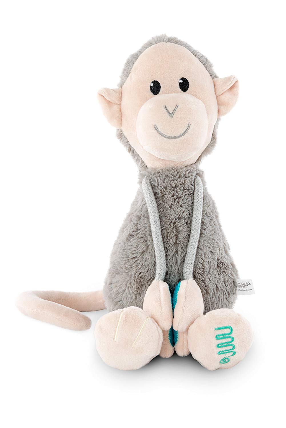 Matchstick Monkey Plush Monkey Teething Toy, Small – TopToy