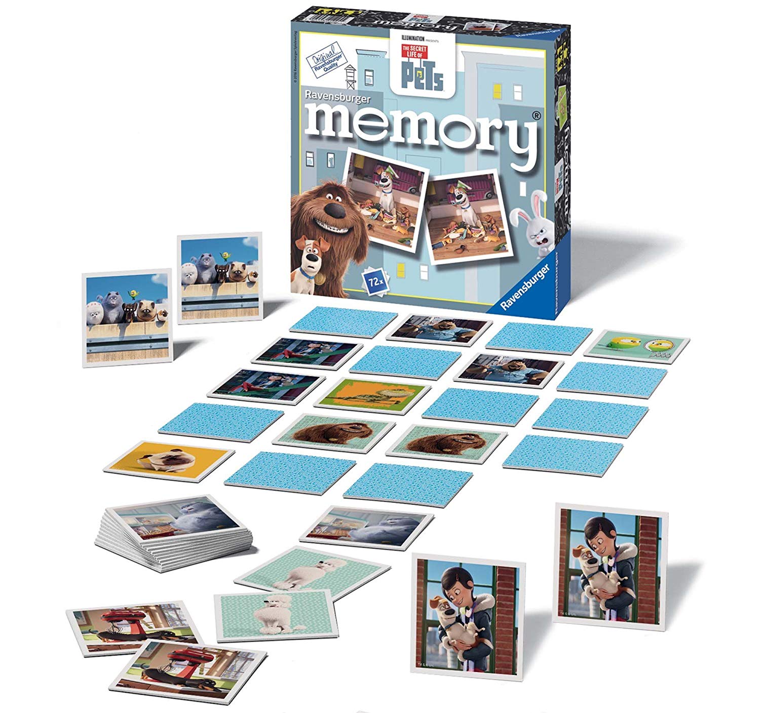 Ravensburger 21225 5 “Pets Memory Game – TopToy