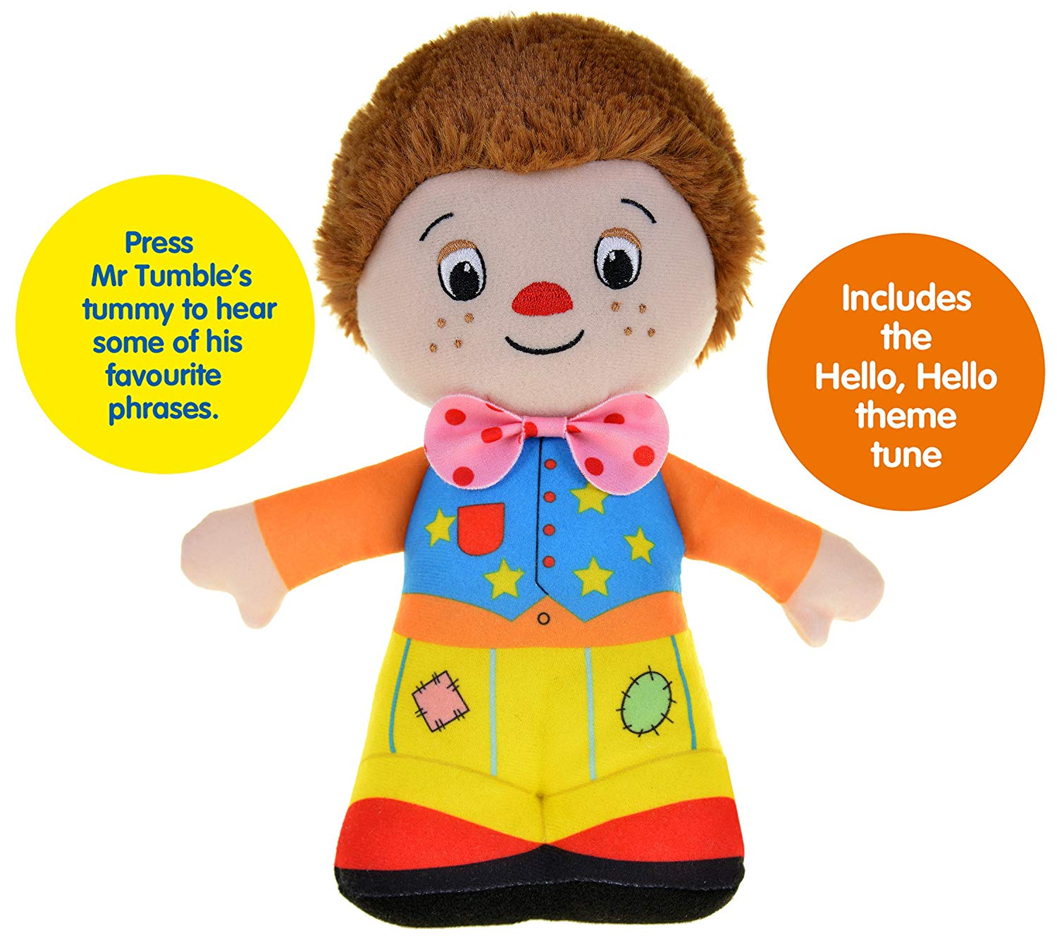 Mr Tumble Hello Hello Talking Soft Toy – TopToy