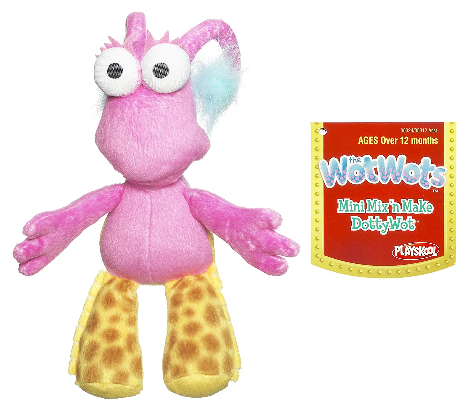 Hasbro Wot Wot Mini Plush Mix-n-Make Dotty Wot – TopToy