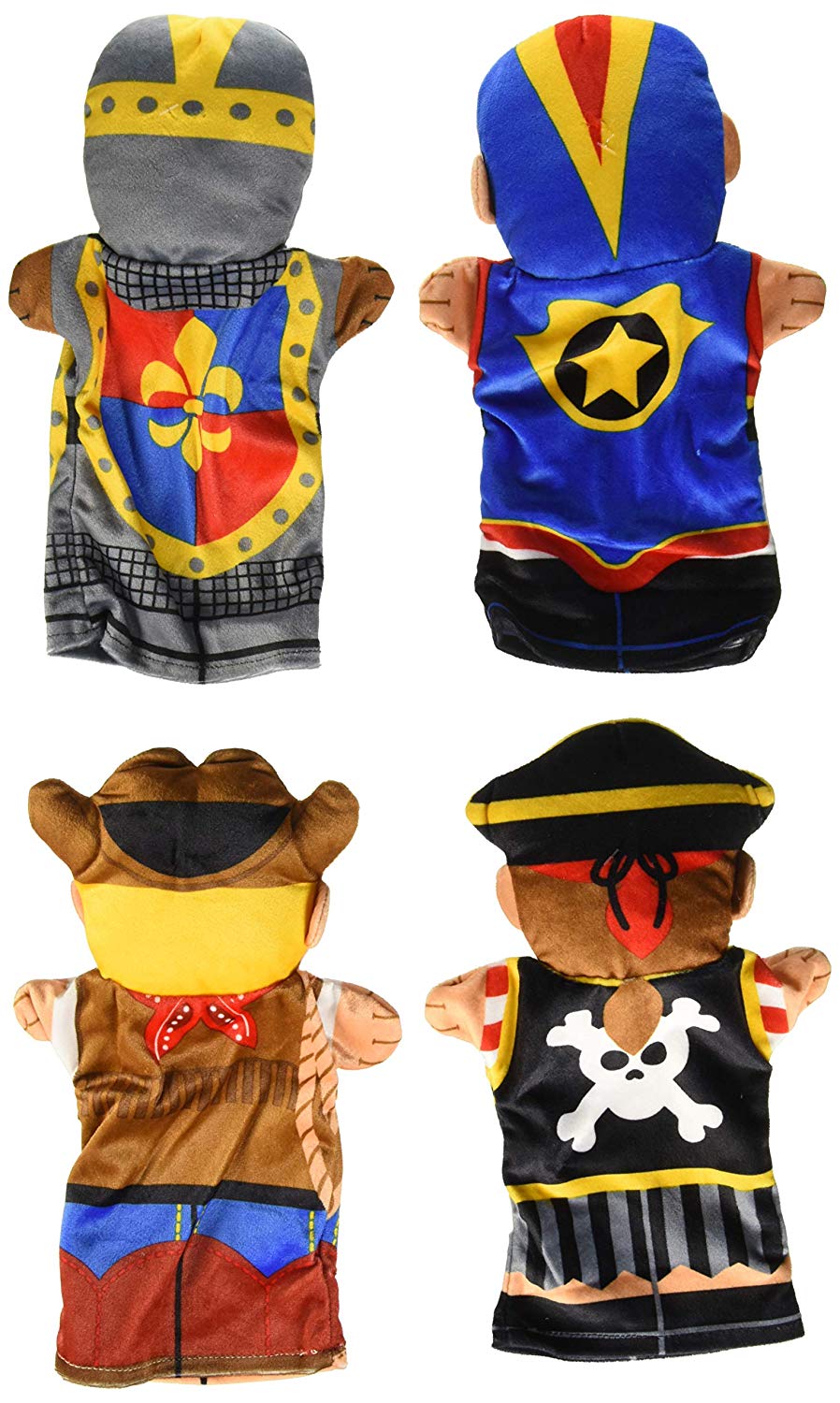 Melissa & Doug Bold Buddies Hand Puppets | Puppets & Theaters | Soft ...