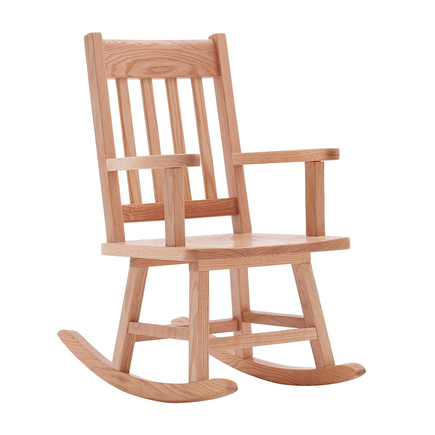 ECR4Kids Classic Child Solid Oak Wood Rocking Chair, Natural – TopToy