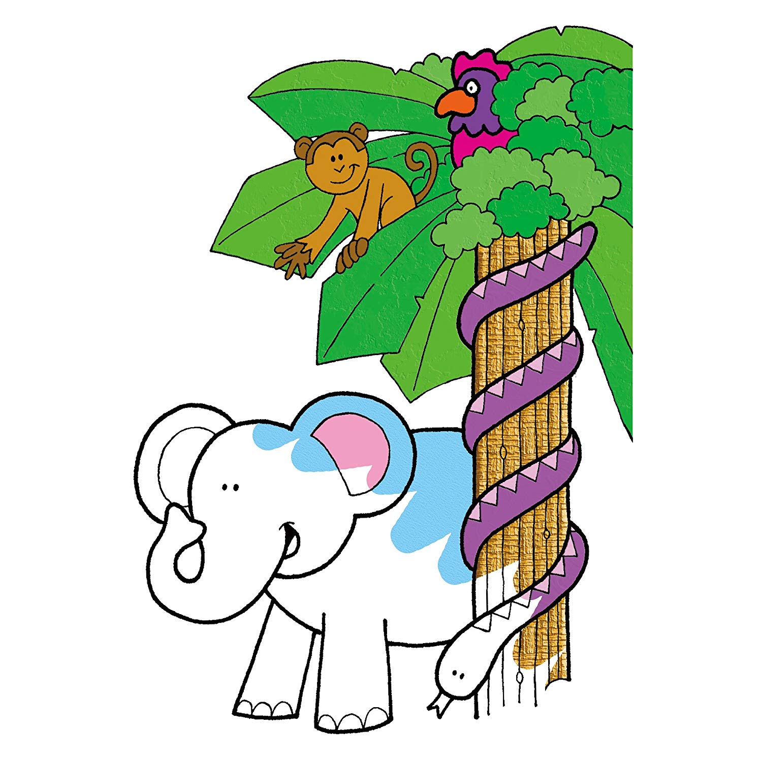 Galt Toys, Water Magic – Animals, Colouring Book for Children, Ages 3 ...