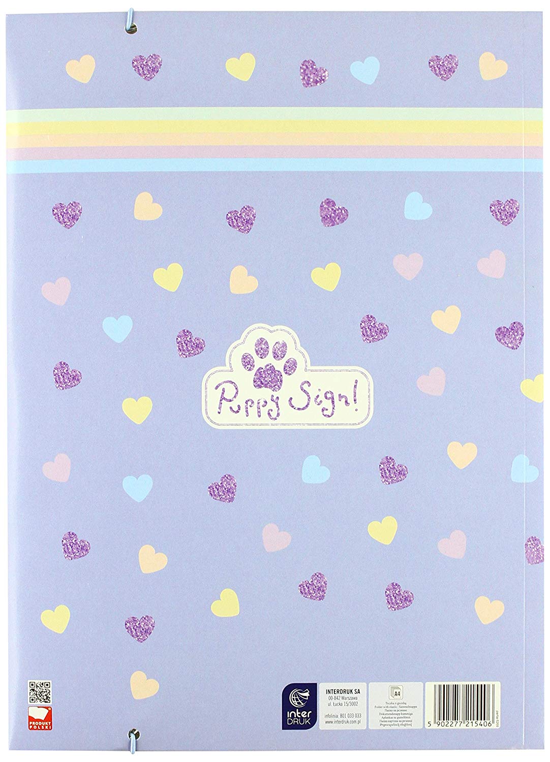 Interdruk TEGUFLPUP File Folder with Elastic Band A4+ Lux Collection ...