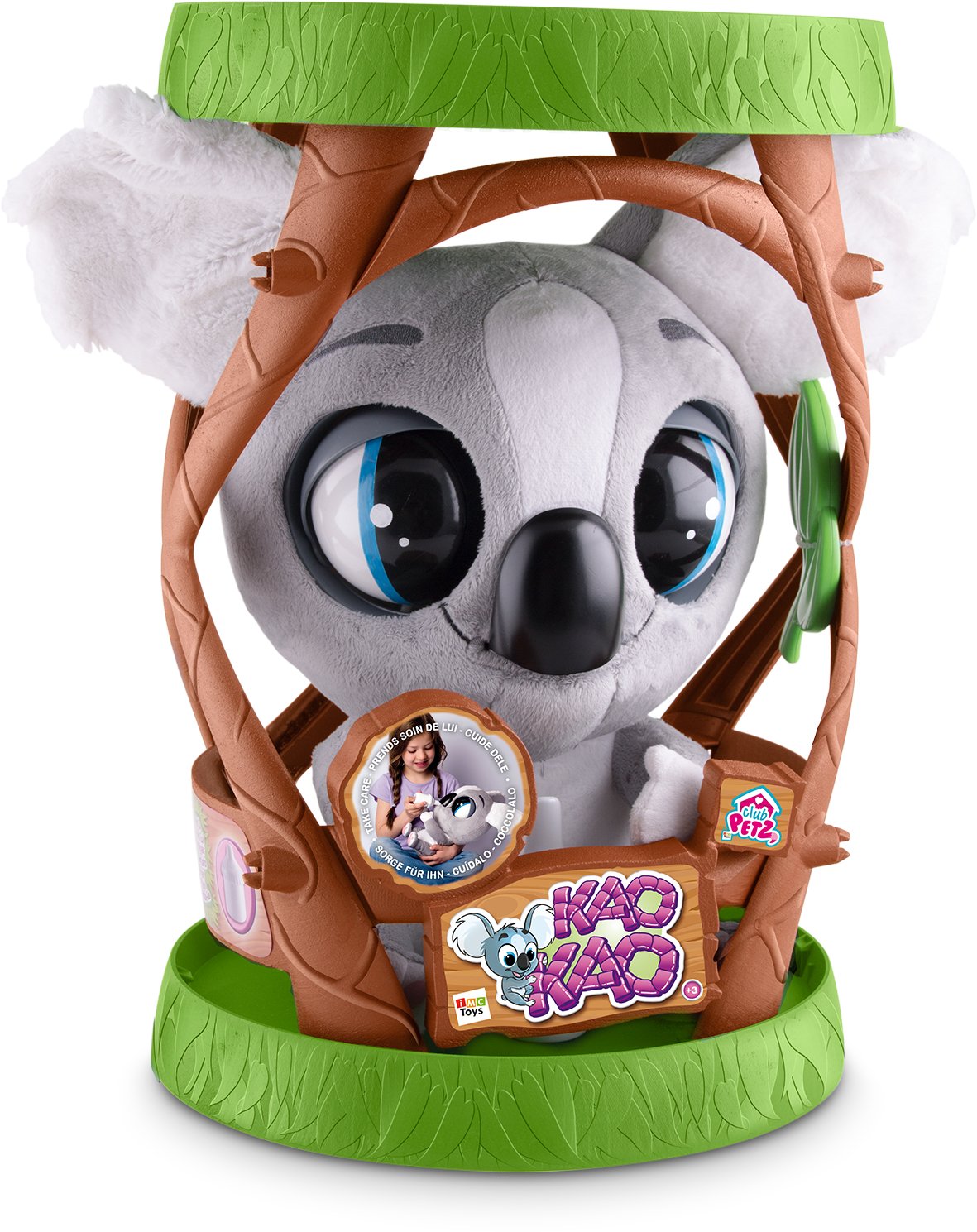 IMC 9721 Club Petz Kao Kao The Koala – Grey – TopToy