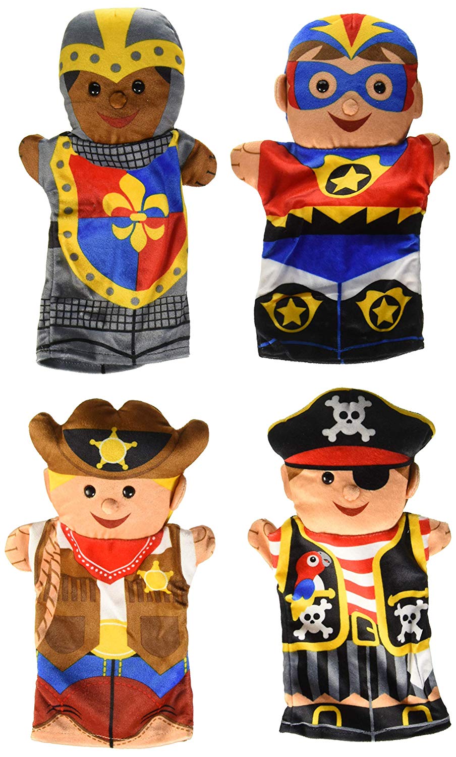 Melissa & Doug Bold Buddies Hand Puppets | Puppets & Theaters | Soft ...