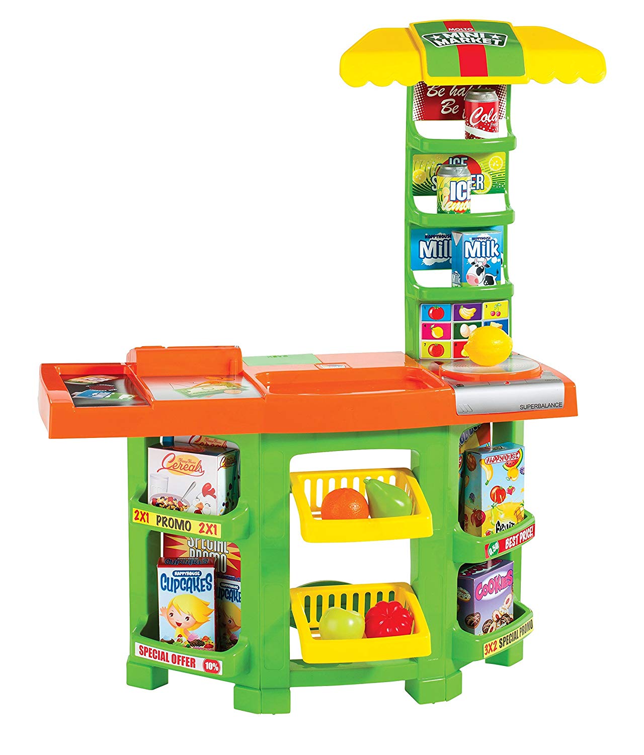 Molto Toys 16180 Small World Toys Living – Supermarket Kitchen Pretend ...
