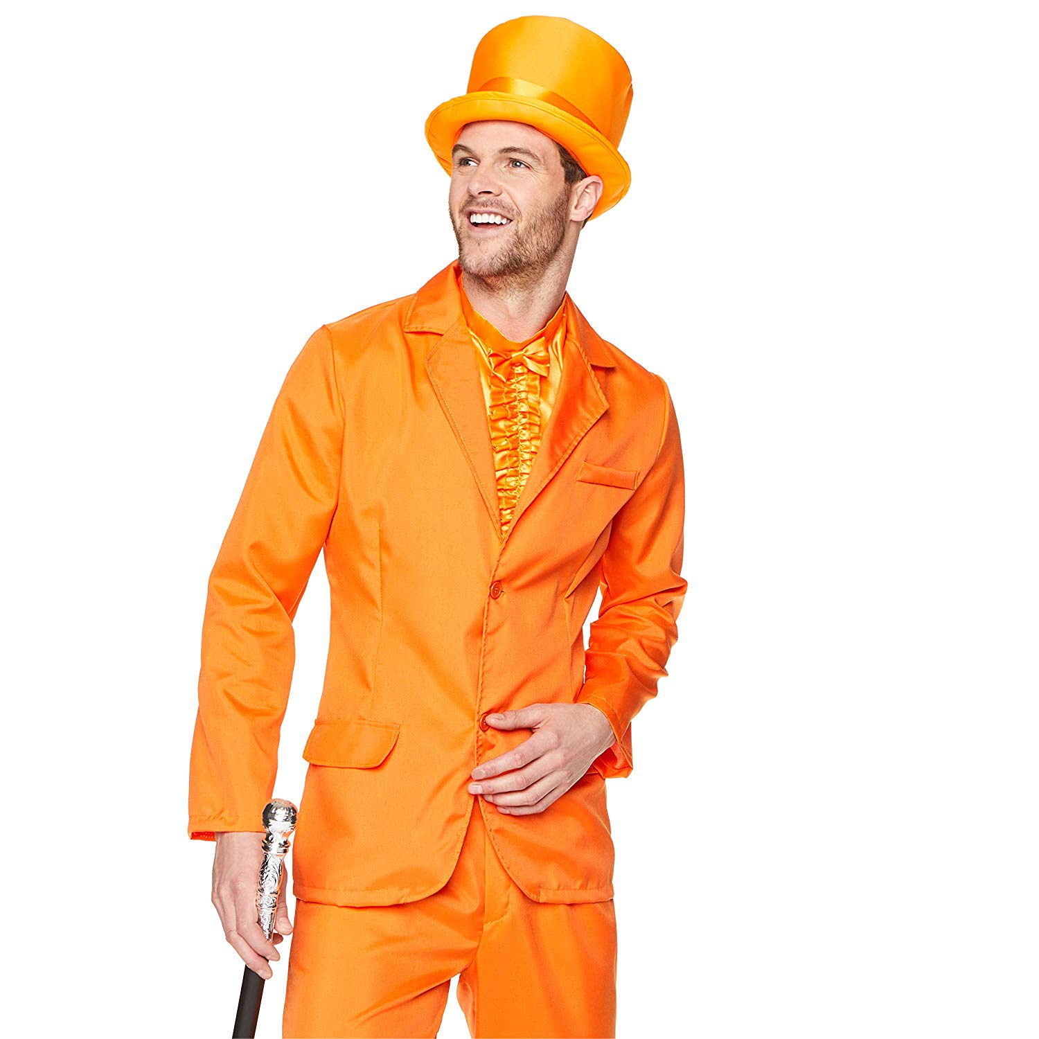Karnival Costumes 82267 1990’s Orange Tuxedo Costume, Men – TopToy