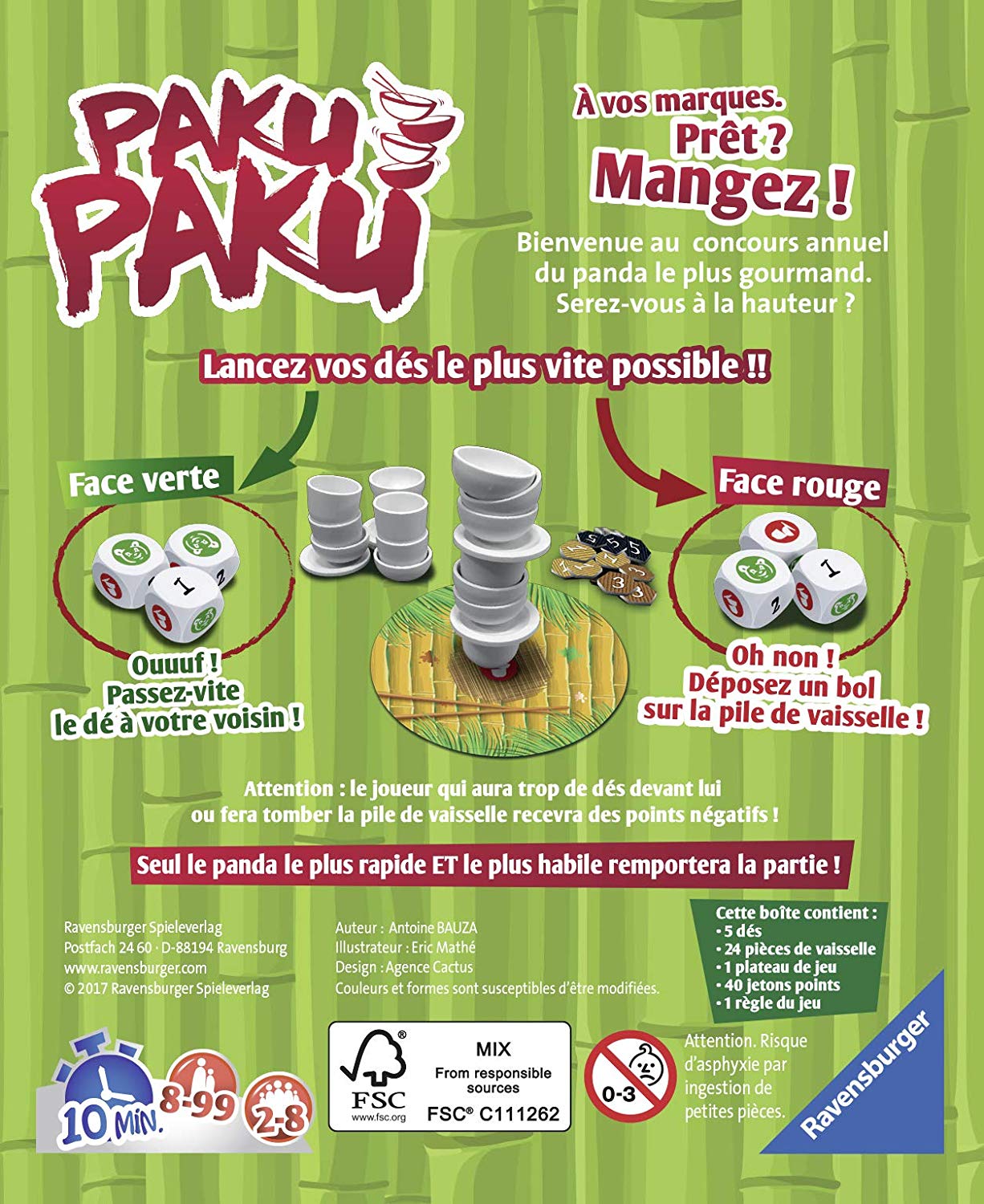 Ravensburger Jeu Paku Paku, 26726 – TopToy