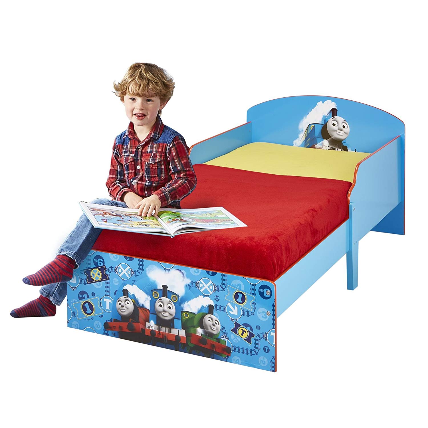 Thomas the Tank Engine Kids Toddler Bed by HelloHome – TopToy