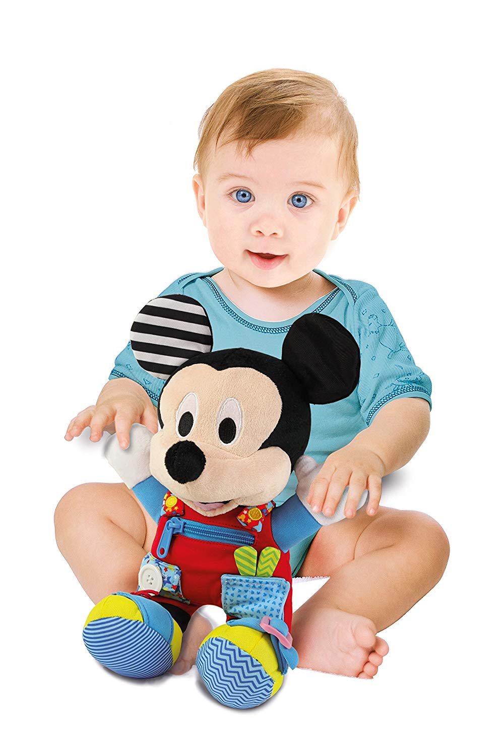 Clementoni Disney Baby Mickey Mouse Plush – habille-moi. – 52280 ...