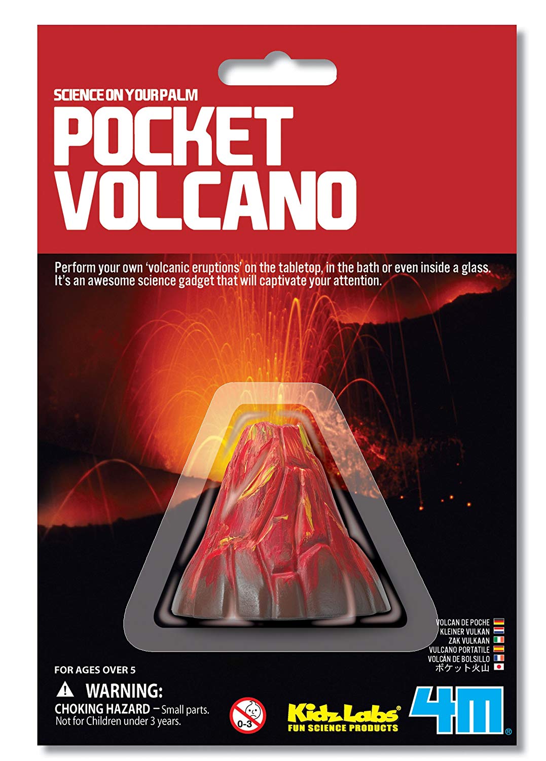 Natural History Museum Kidz Labs Pocket Volcano – TopToy