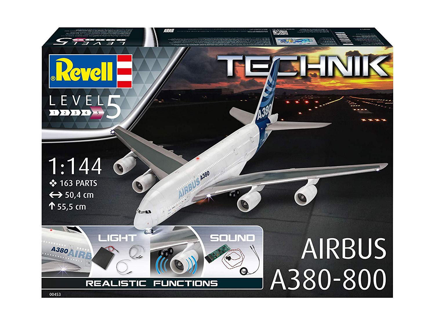 Revell GmbH 00453 Airbus A380-800 Technik Plastic Model Kit with ...