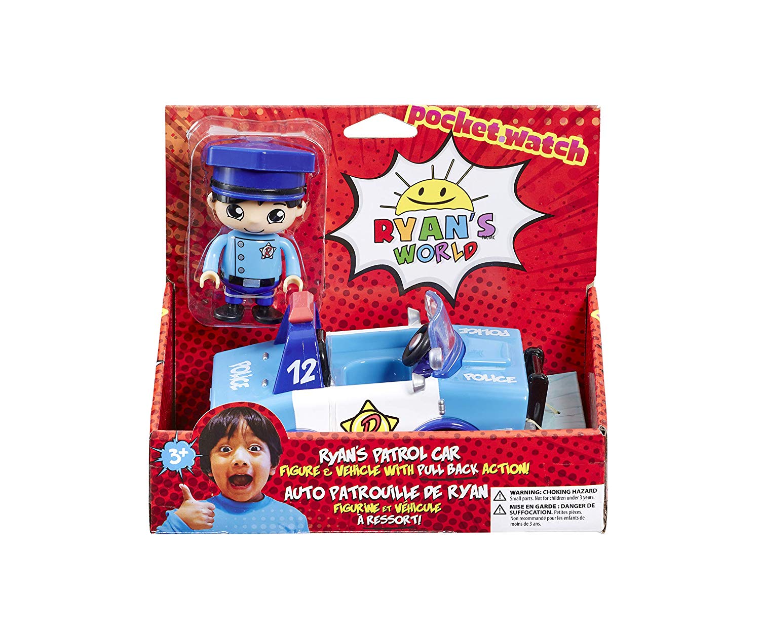 Ryan’s World Figure and Vehicle Childrens Playset, May Vary-Styles ...