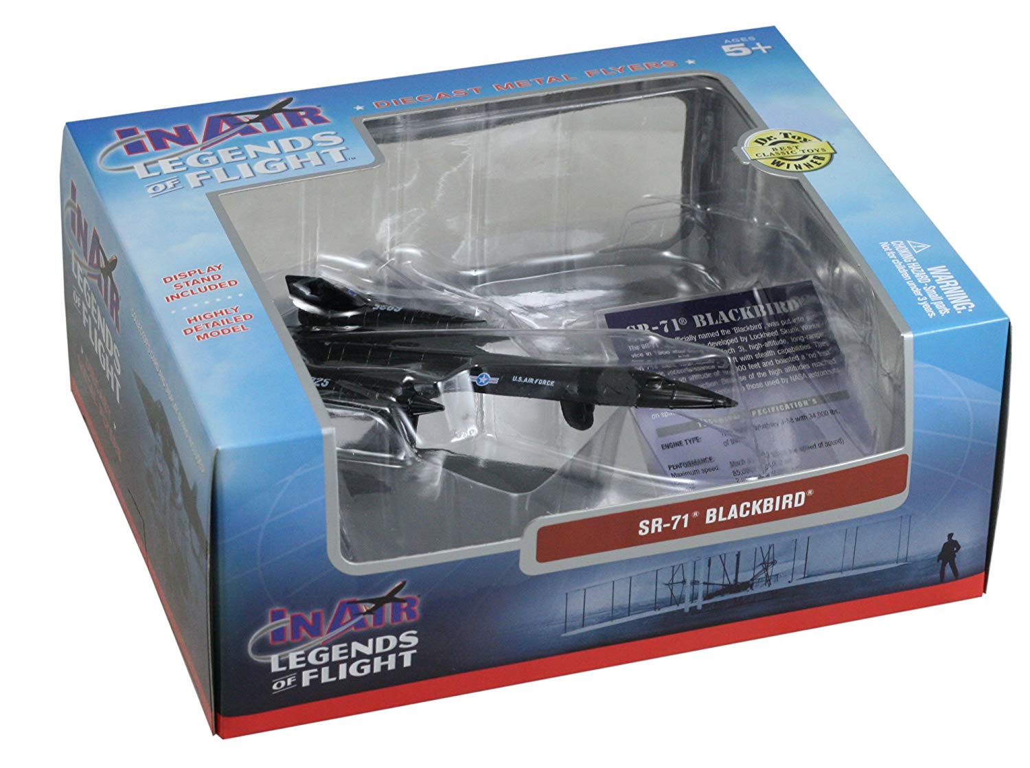 Richmond Toys 1:100 Scale Sky Wings Modern Lockheed Martin SR-71 ...