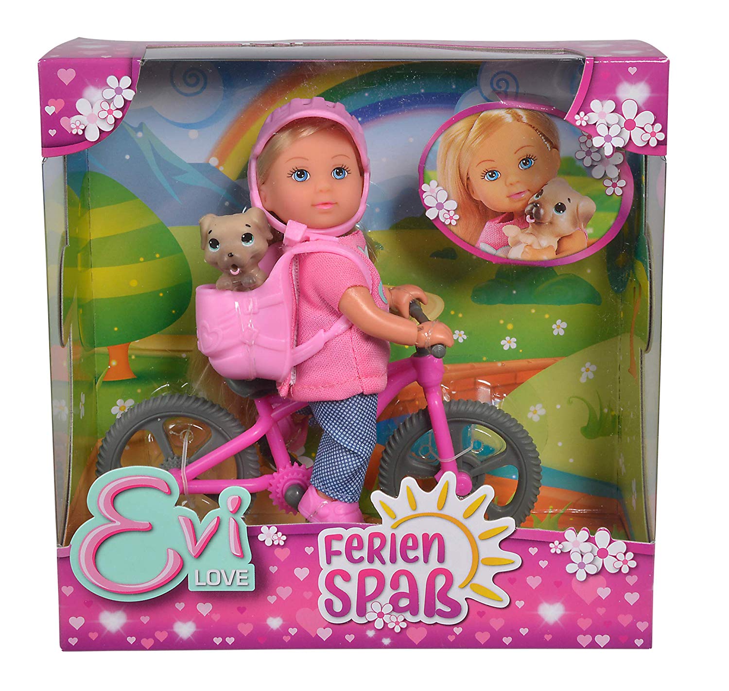 Simba 105733273 – Evi Love holiday fun bike – TopToy