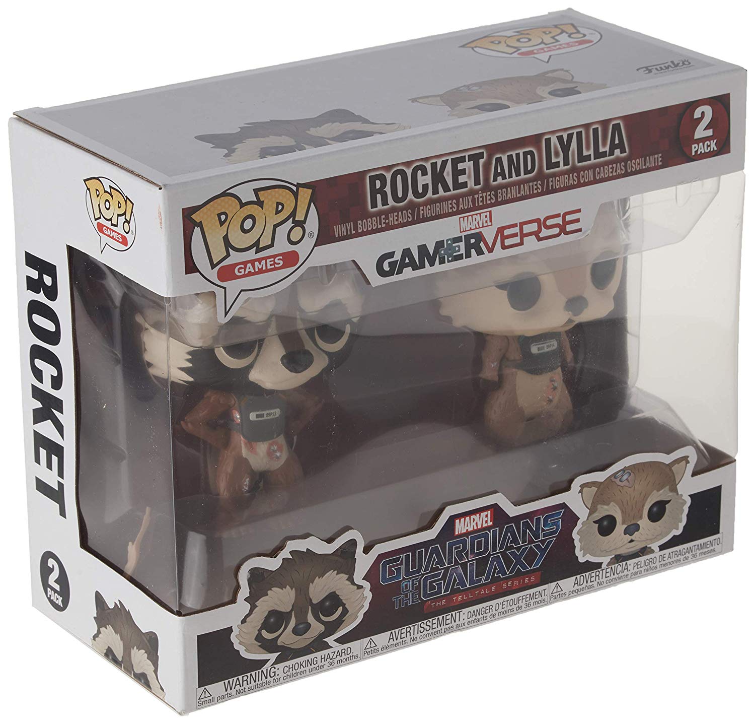 Funko 23212 – Rocket and Lylla – Guardians of the Galaxy Bobble Head ...