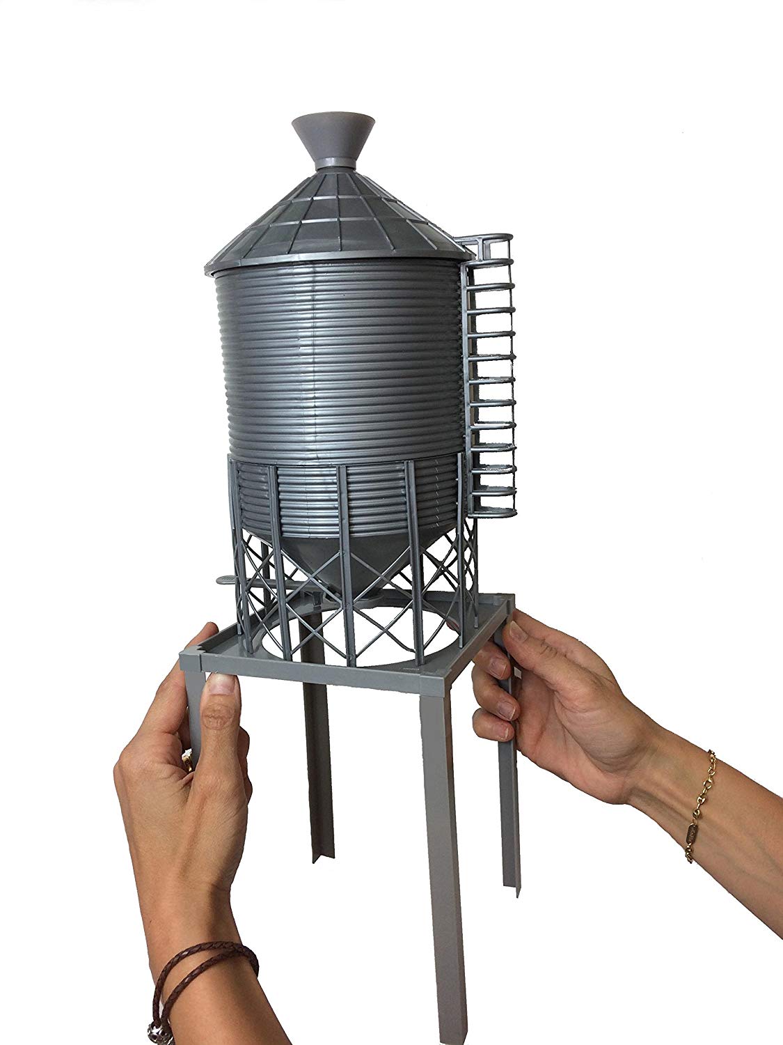 NewRay 05803-SS Country Life Model-Farm-Silo – TopToy