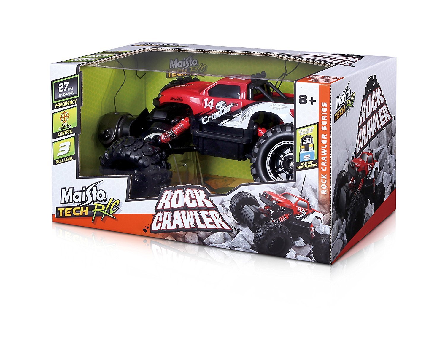 Radio Controlled Rock Crawling Action Vehicle – TopToy