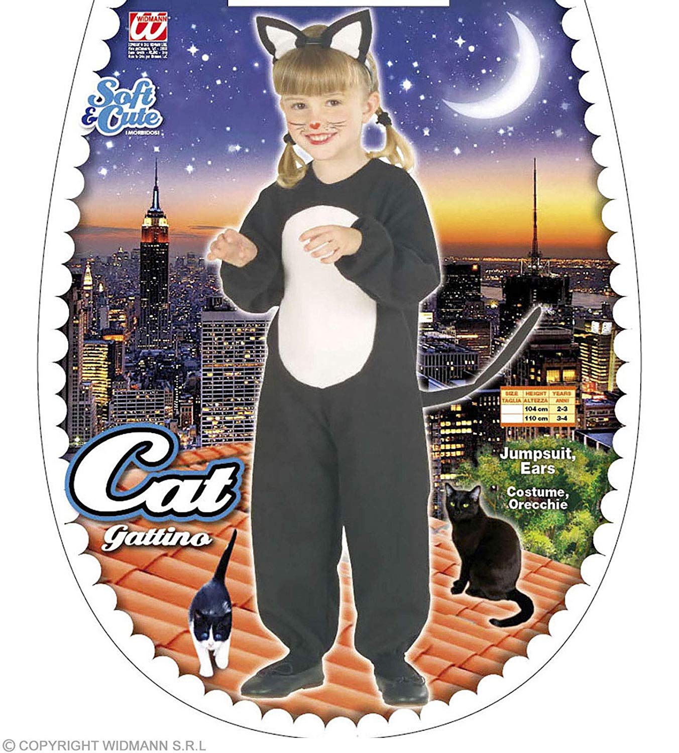 Children’s Cat Child Costume for Animal Jungle Farm Fancy Dress – TopToy