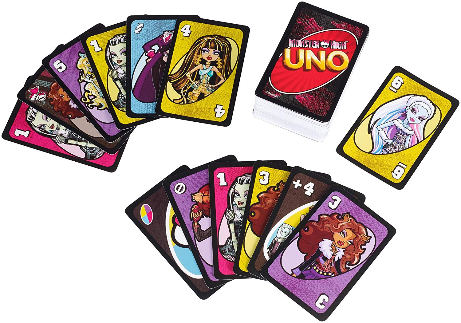 Mattel Games CJM75 – UNO Monster High Card Game – TopToy