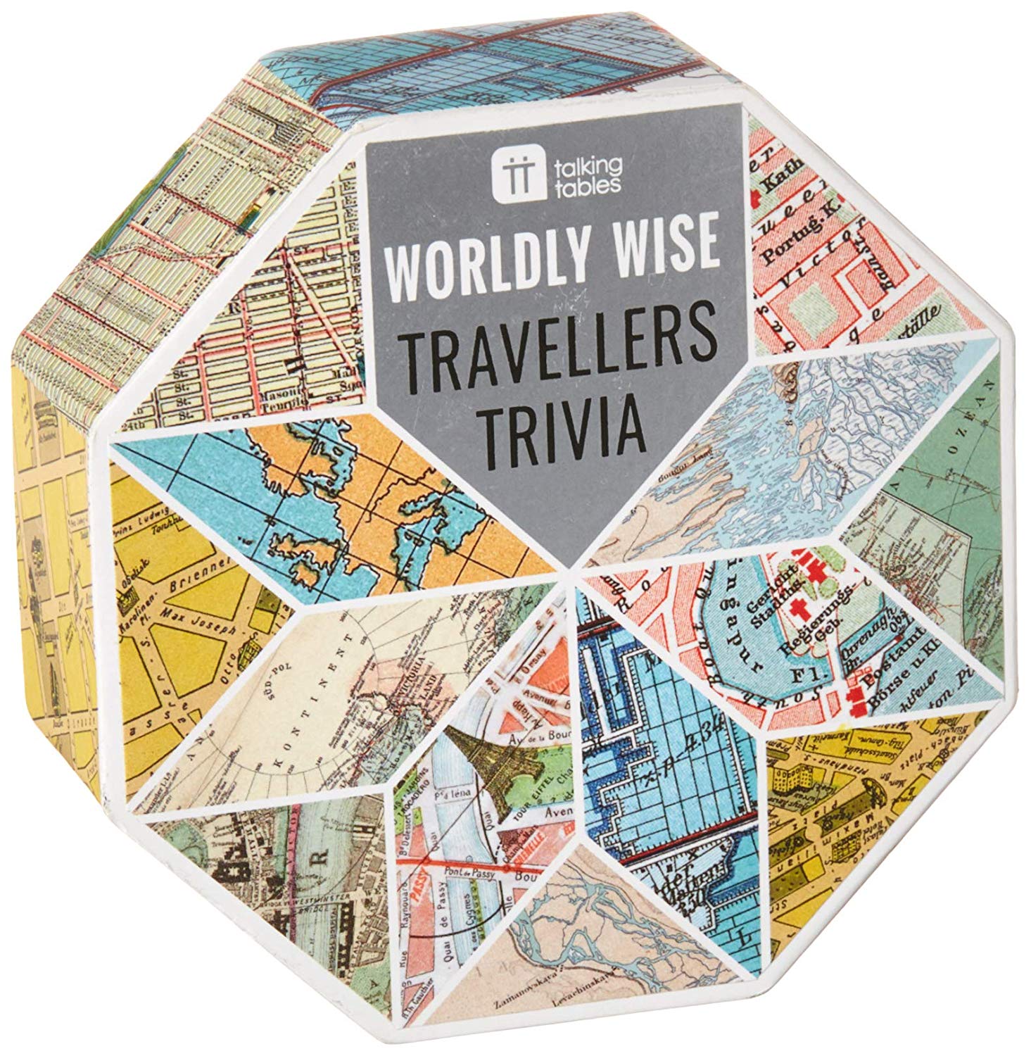 Talking Tables Worldly Wise Trivia Box for Party, Celebrations and ...