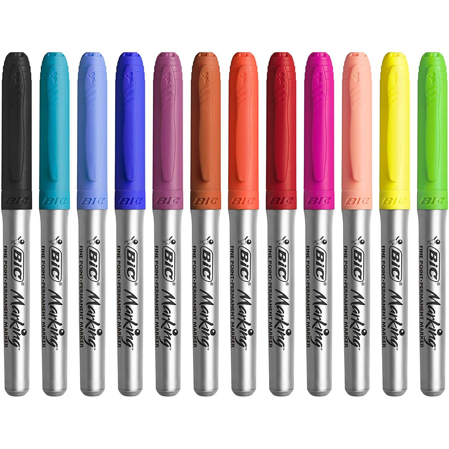 BIC Intensity Fine Felt Pens, BIC Marking Intense & Pastel Colours ...