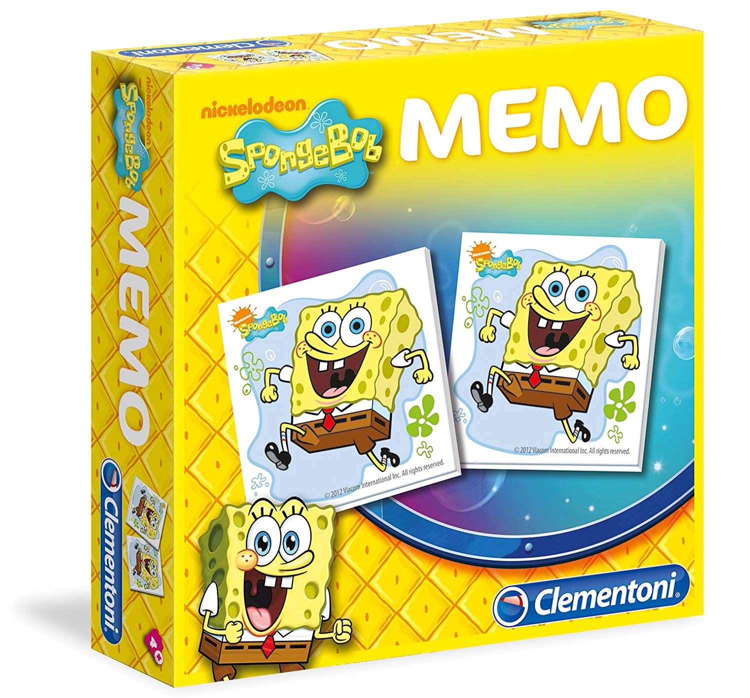 Clementoni – 12998 Memory Game – SpongeBob SquarePants [Imported from ...