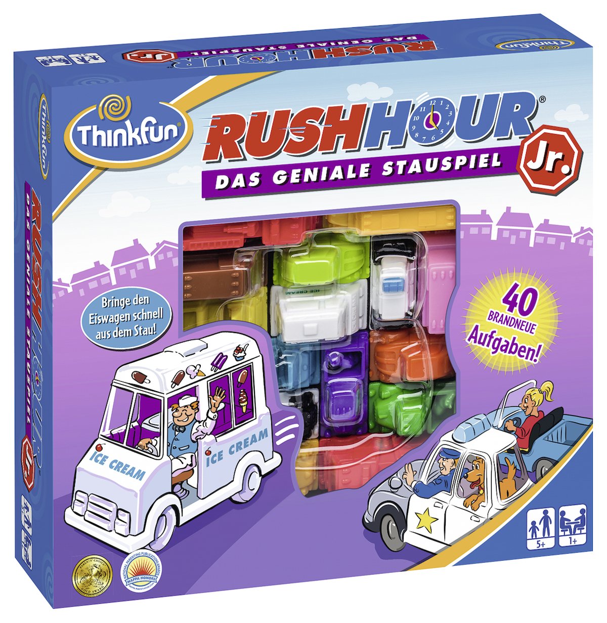 ThinkFun 76303 Rush Hour® Junior The Famous Logic Game for Younger ...