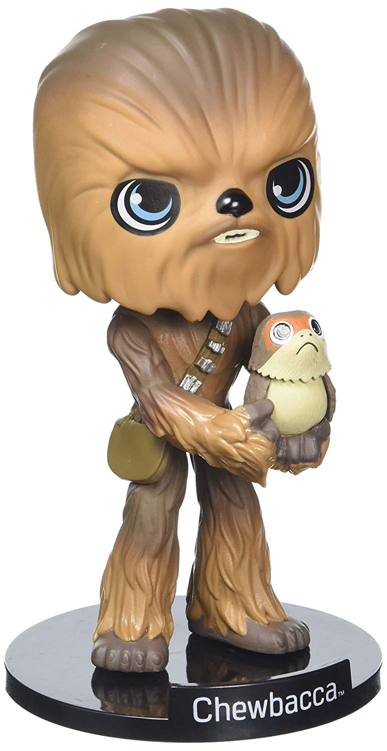 Funko 20226 Wobbler – Chewbacca with Porg – TopToy
