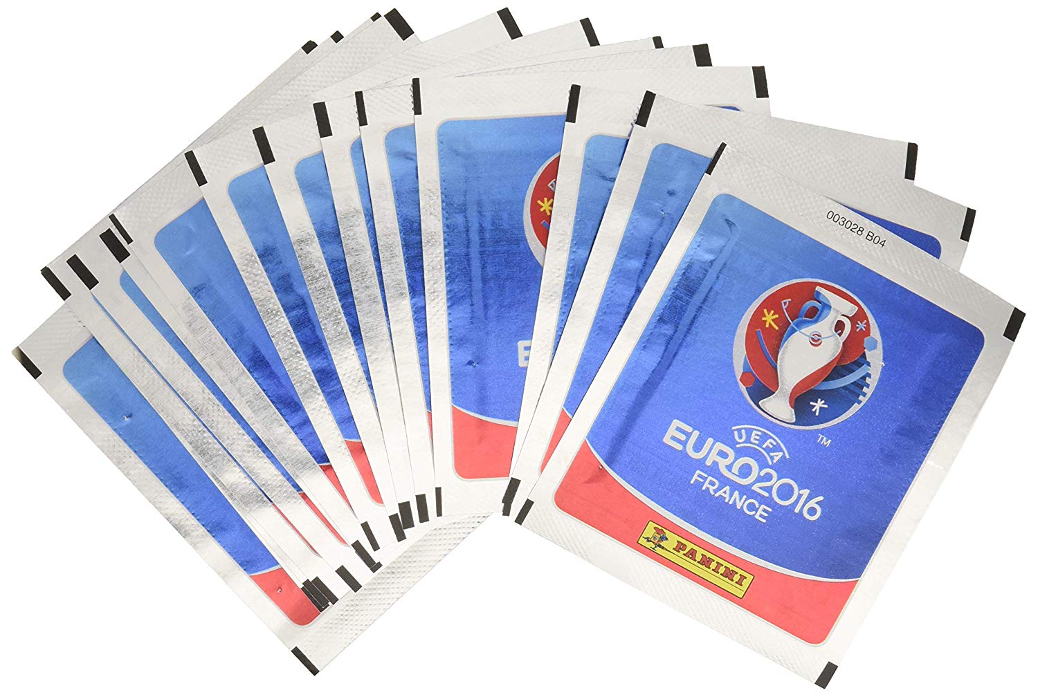 UEFA Euro 2016 Sticker Collection Pack (100 X 5 = 500 Stickers) – TopToy