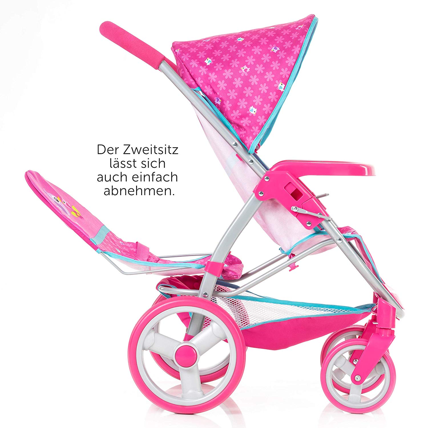 Hauck 2in1 Twin Doll’s Pram Malibu Duo – Tandem Dolls Pushchair with ... Hauck 2in1 Twin Doll’s Pram Malibu Duo – Tandem Dolls Pushchair with ...