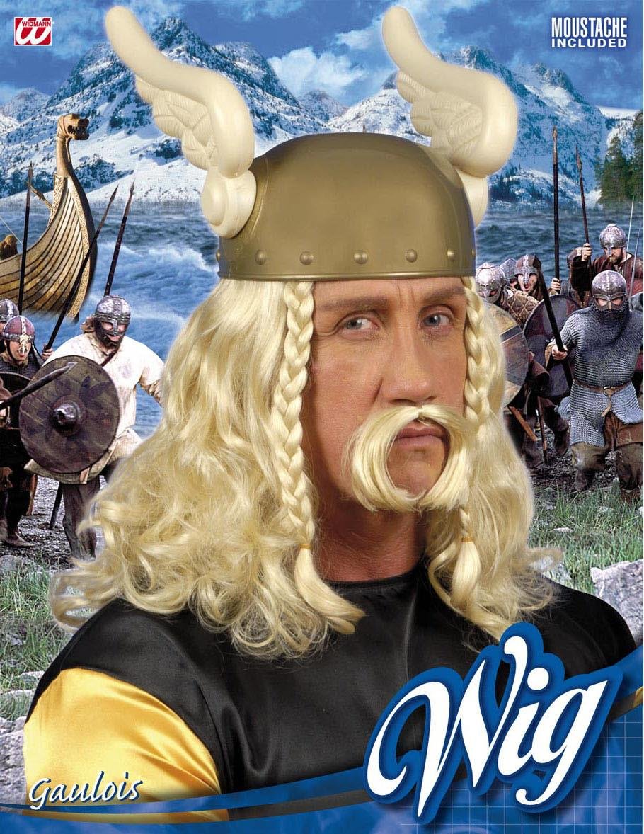 WIDMANN Pe263 Wales Wig and Moustache Set Blonde – TopToy