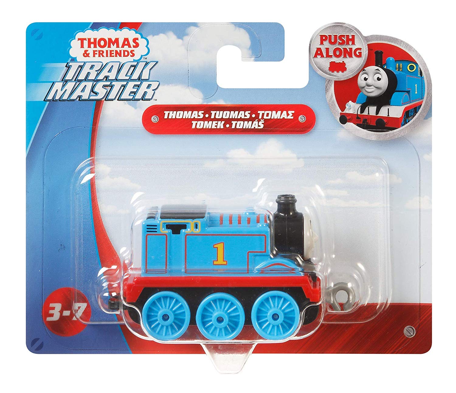 Thomas & Friends FXW99 Trackmaster, Push Along Thomas Metal Train ...