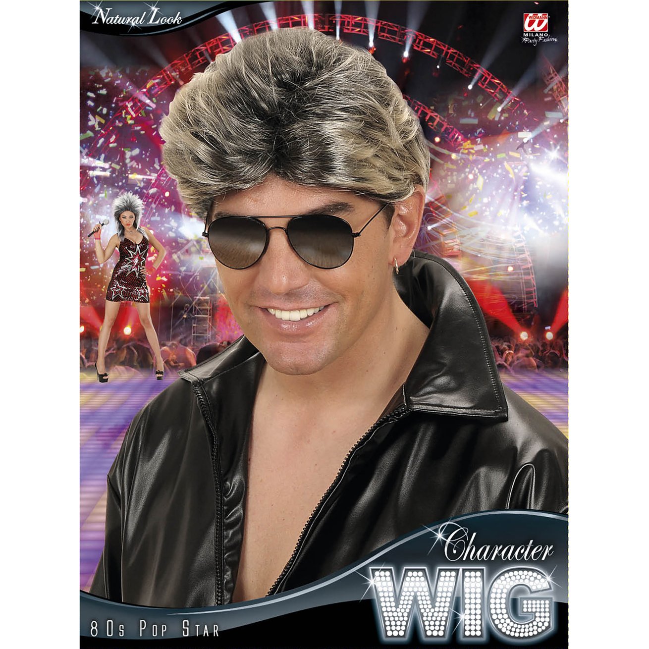 80s POP STAR WIG IN BOX – TopToy