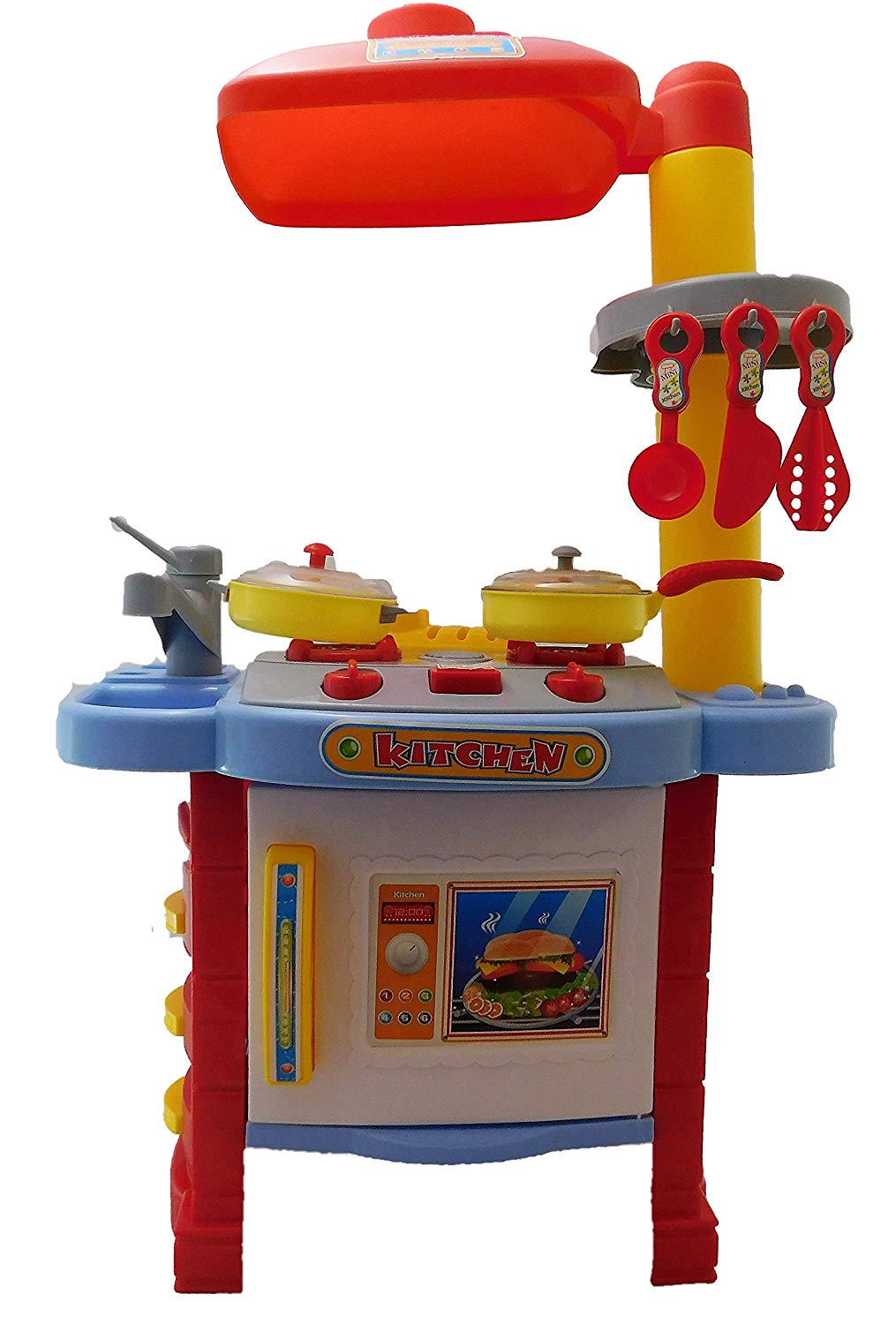 Allkindathings Children Kids Kitchen Cooking Role Play Pretend Toy ...