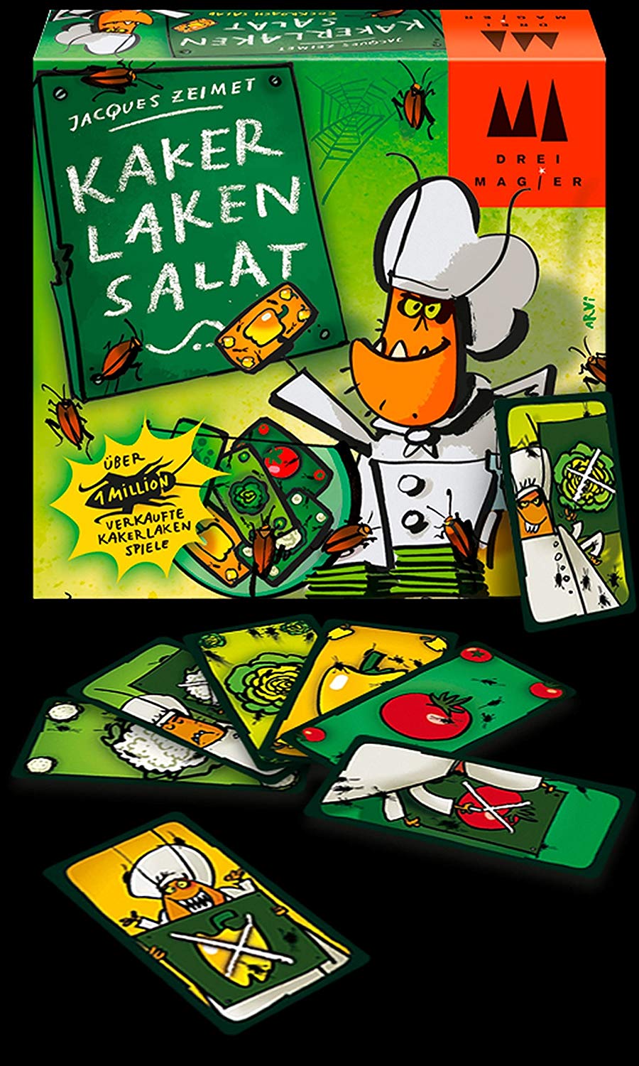 Drei Magier Cockroach Salad (Multi-lingual edition) – TopToy