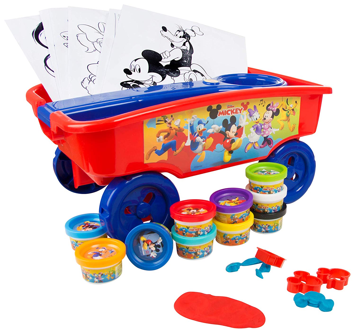 Mickey Roadster Dough Pull Along Caddy Option 3 – TopToy